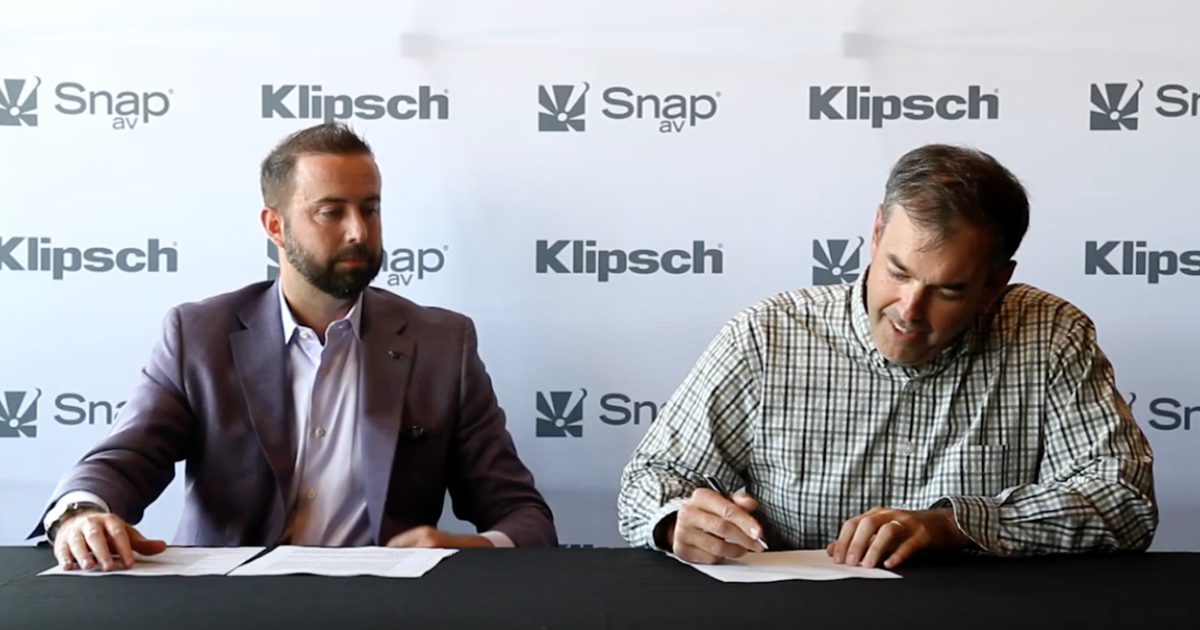 SnapAV is the National Custom Installation Distribution… | Klipsch