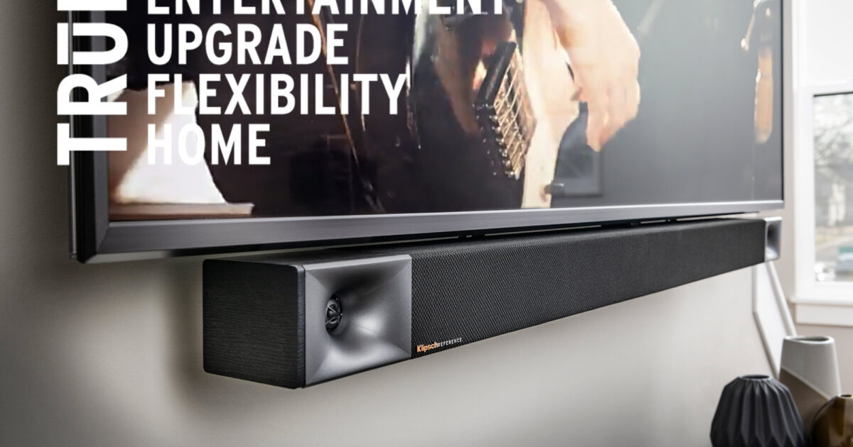 Klipsch Creates New Premium Sound Bars