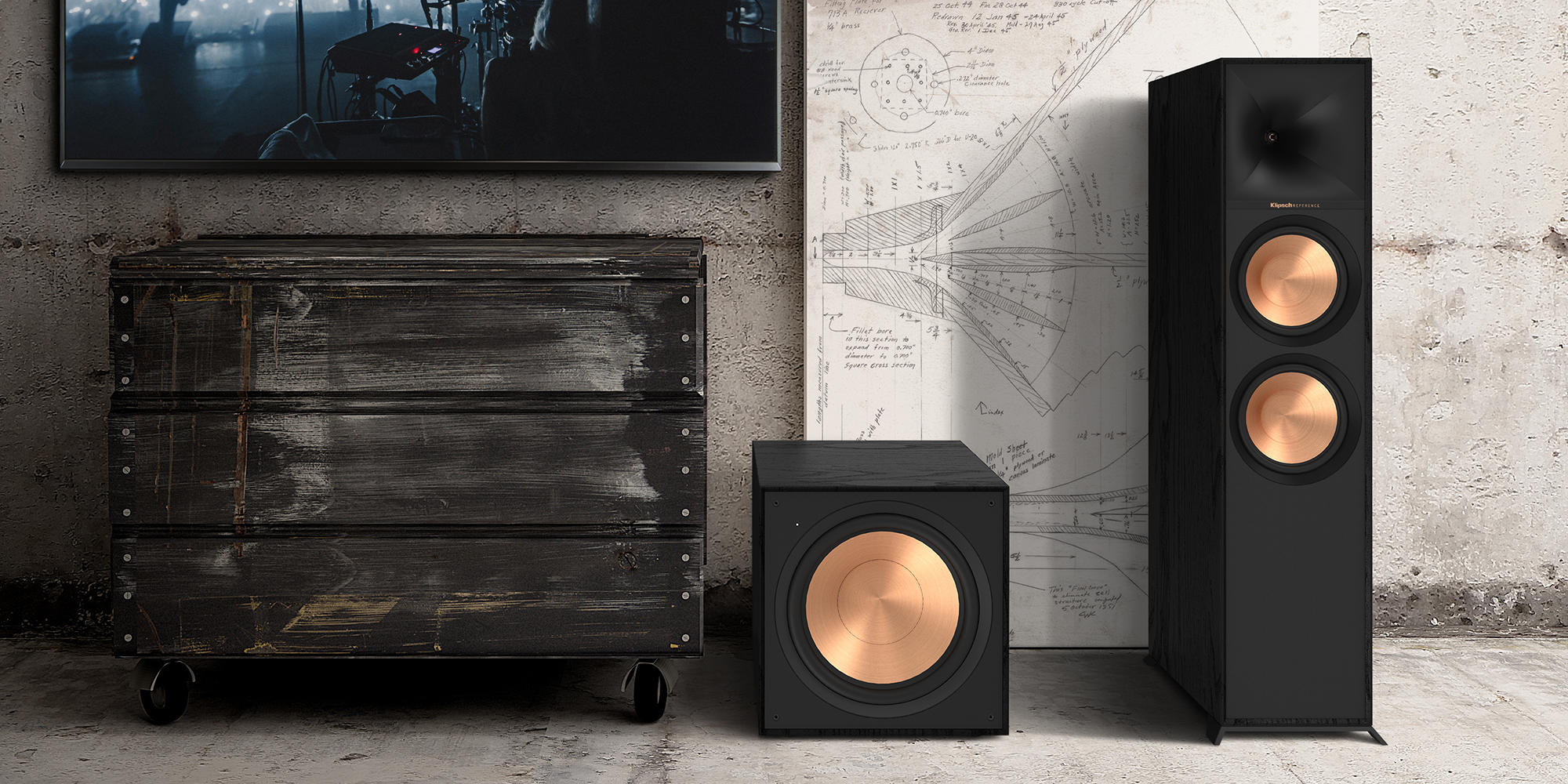 R-120SWi High-Performance Wireless Subwoofer | Klipsch