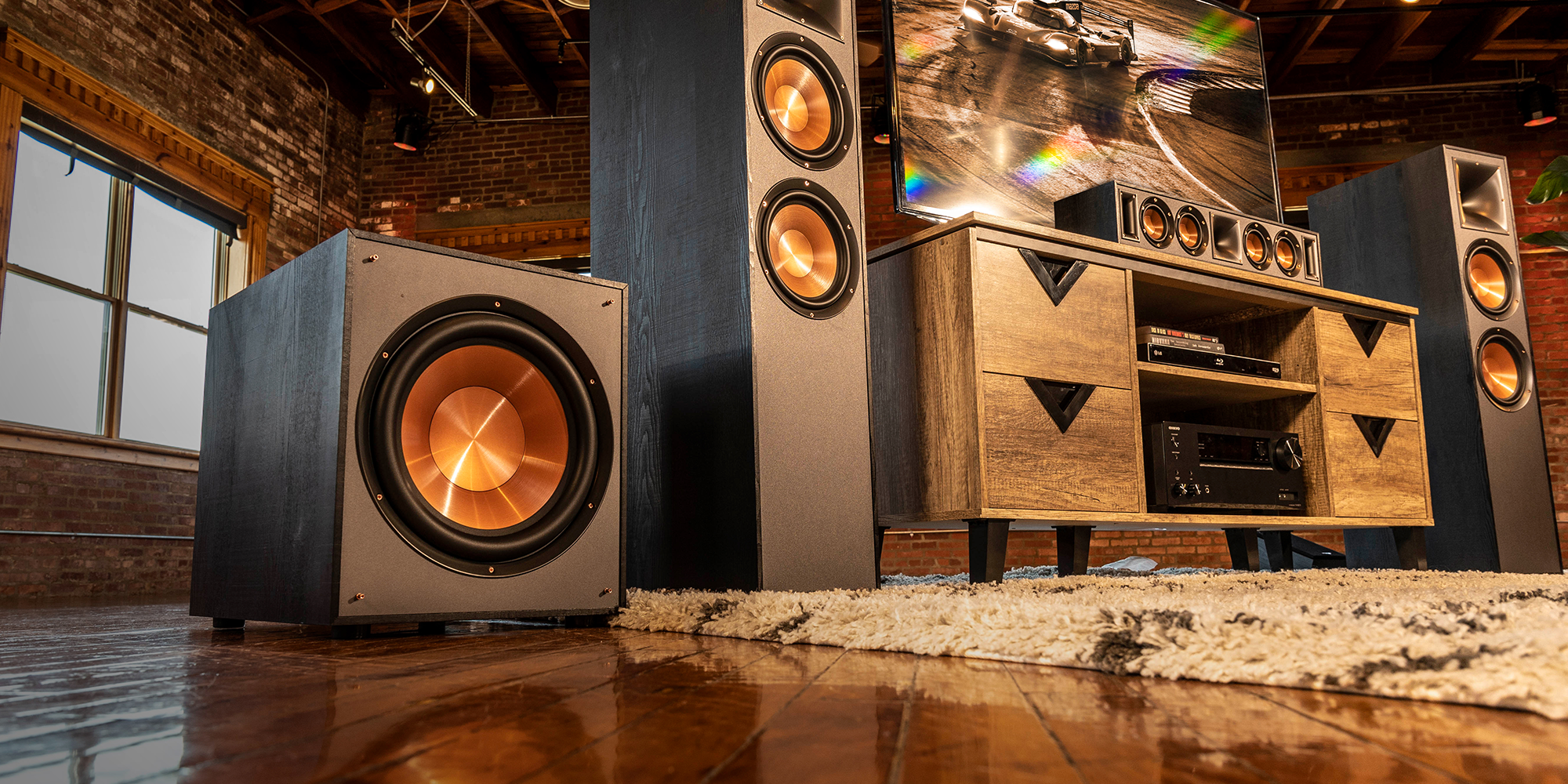 R-120SWi High-Performance Wireless Subwoofer | Klipsch