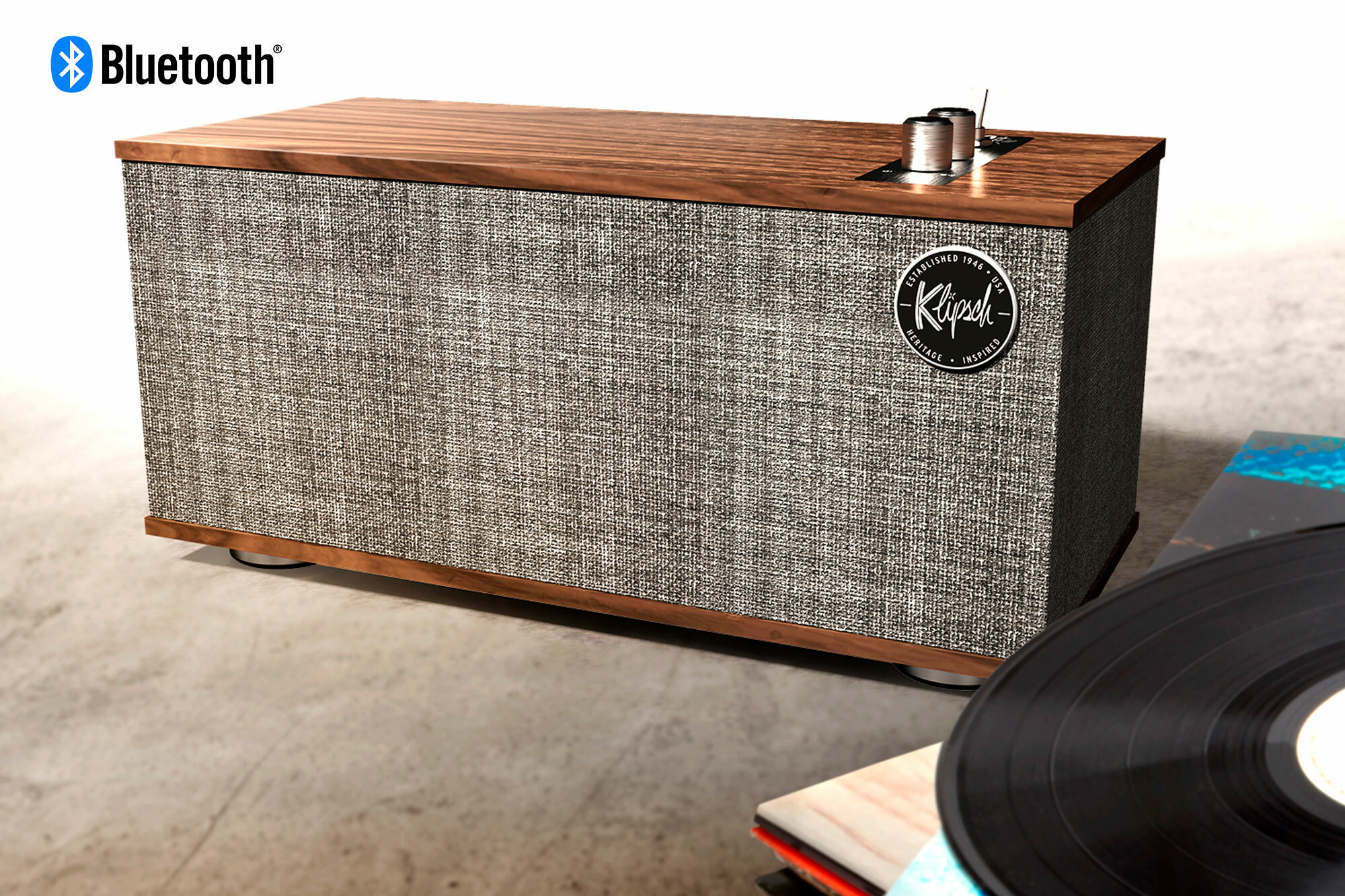 The One II Phono Stereo for Turntables & Wireless | Klipsch