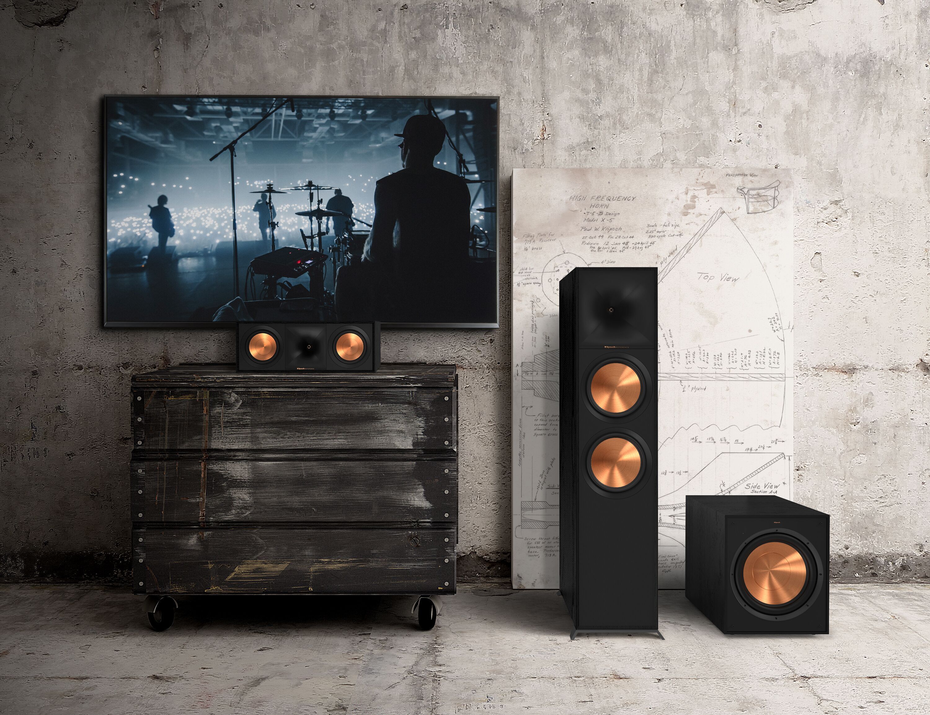 R-120SWi High-Performance Wireless Subwoofer | Klipsch